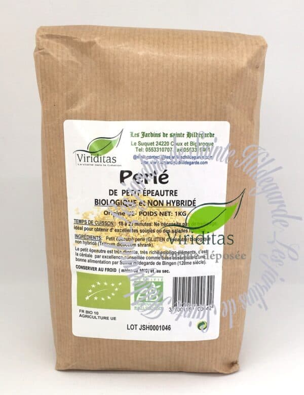 PERLE PEI BIO 1KG* - Les Jardins de Sainte-Hildegarde