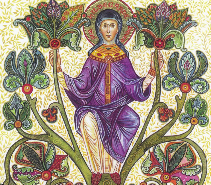 Rester toujours joyeux avec sainte Hildegarde de Bingen - Les Jardins ...
