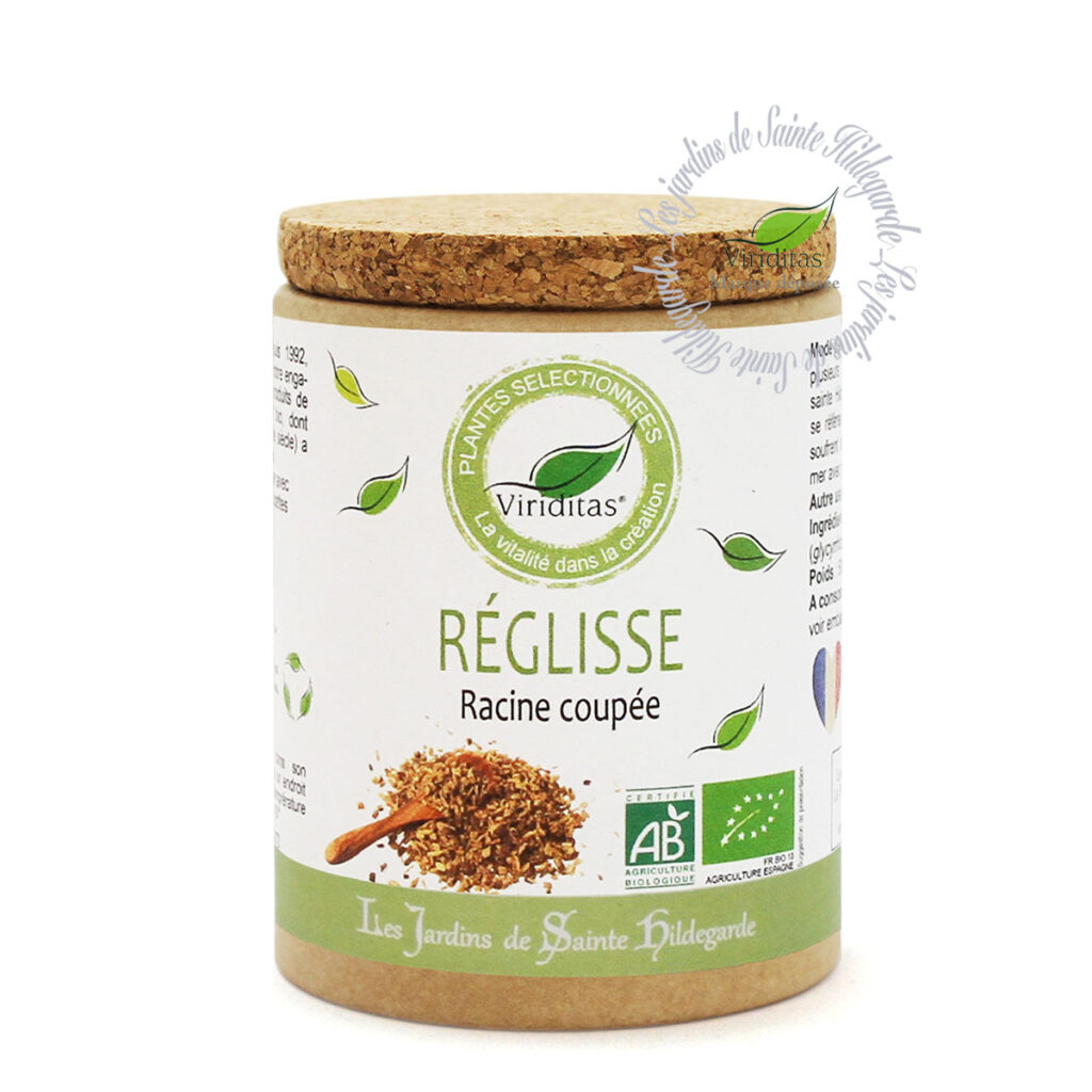 REGLISSE RACINE COUPÉE BIO 50G* - Les Jardins de Sainte-Hildegarde